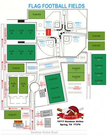 Flag Football Field Dimensions