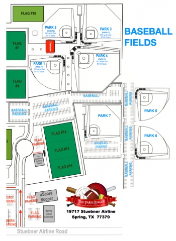 Little League Baseball Field Diagram