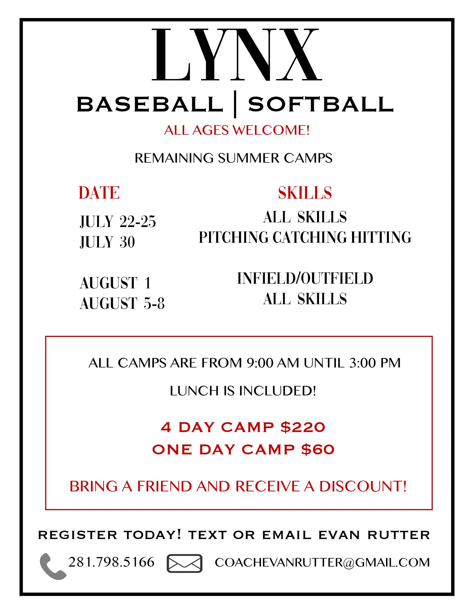 Camp Information | The Farm League